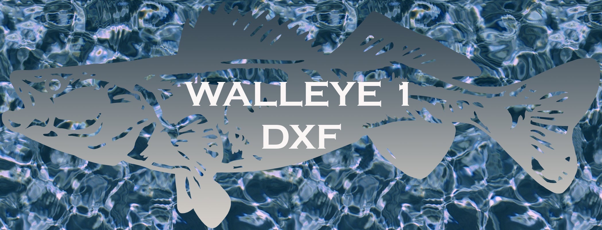 Walleye 1 - DXF and SVG Files - Etsy