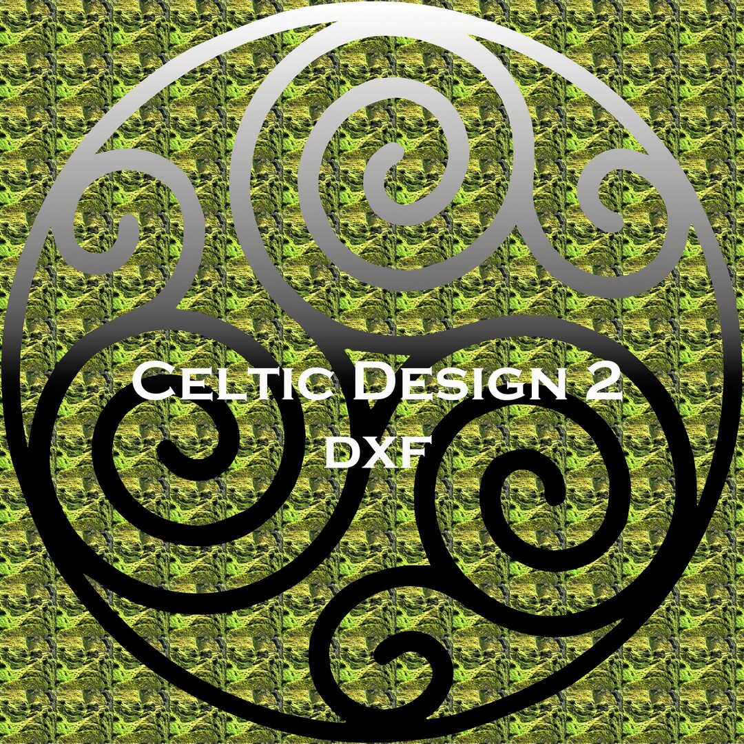 Celtic Design 2 - DXF and SVG Files - Etsy