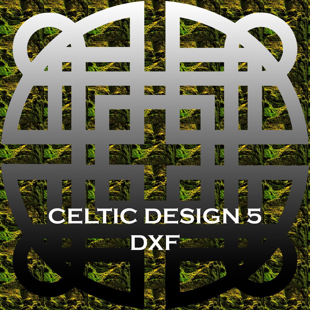 Celtic Design 5 - DXF and SVG Files - Etsy