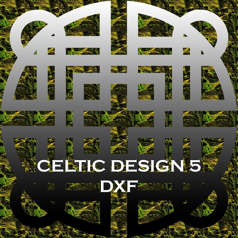 Celtic Design 5 - DXF and SVG Files - Etsy