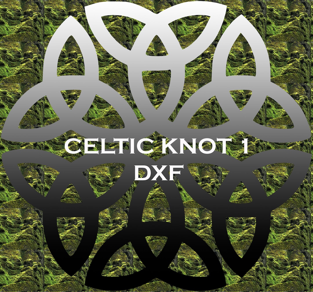Celtic Knot 1 - DXF and SVG Files - Etsy