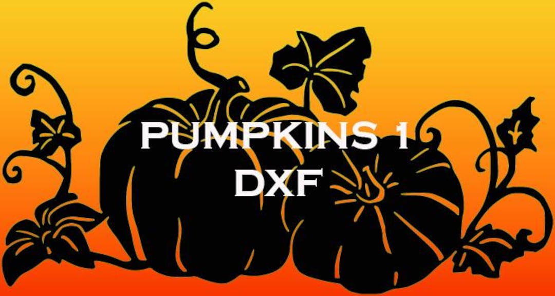Pumpkins 1 - DXF and SVG Files - Etsy