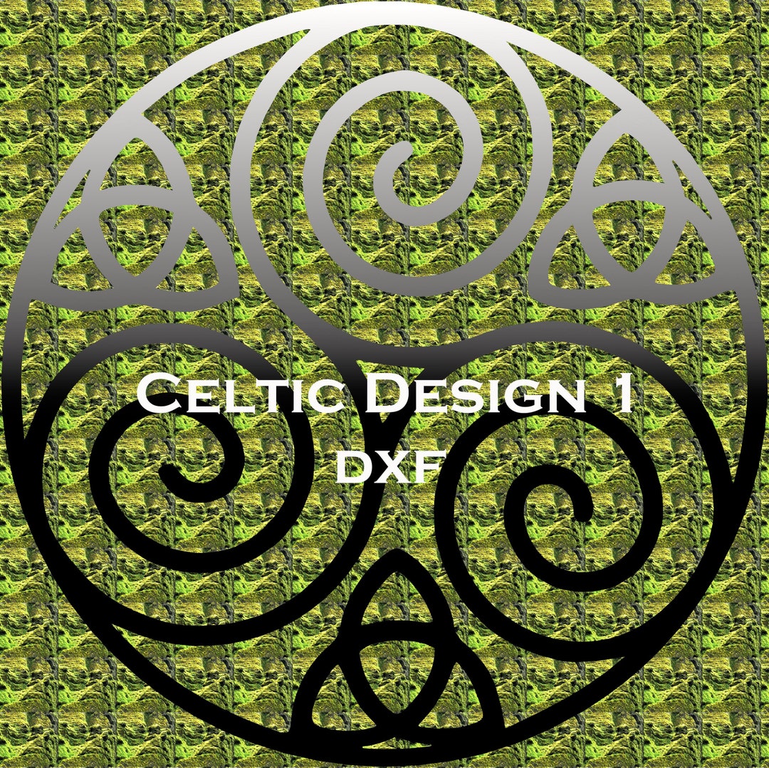 Celtic Design 1 - DXF and SVG Files - Etsy