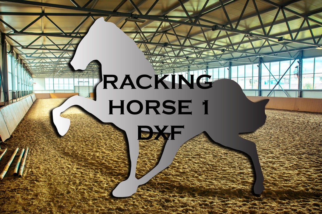 Racking Horse 1 - DXF and SVG Files - Etsy