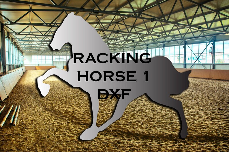 Racking Horse 1 - DXF and SVG Files - Etsy