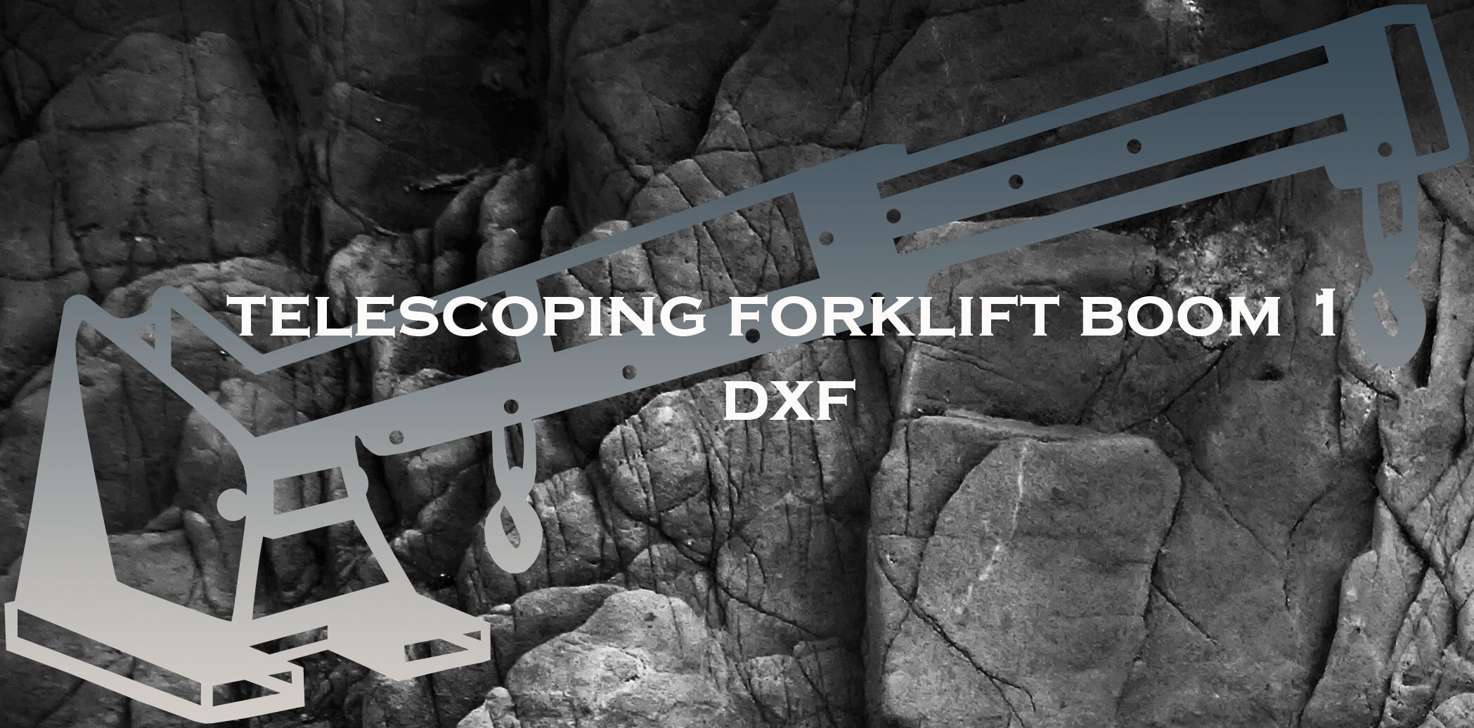 Telescoping Forklift Boom 1 - DXF and SVG Files - Etsy