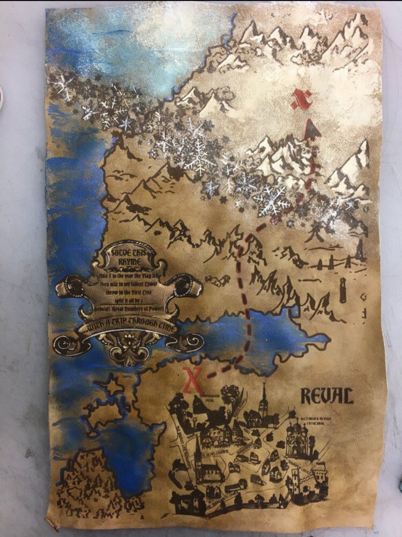 Custom Leather Maps - Etsy