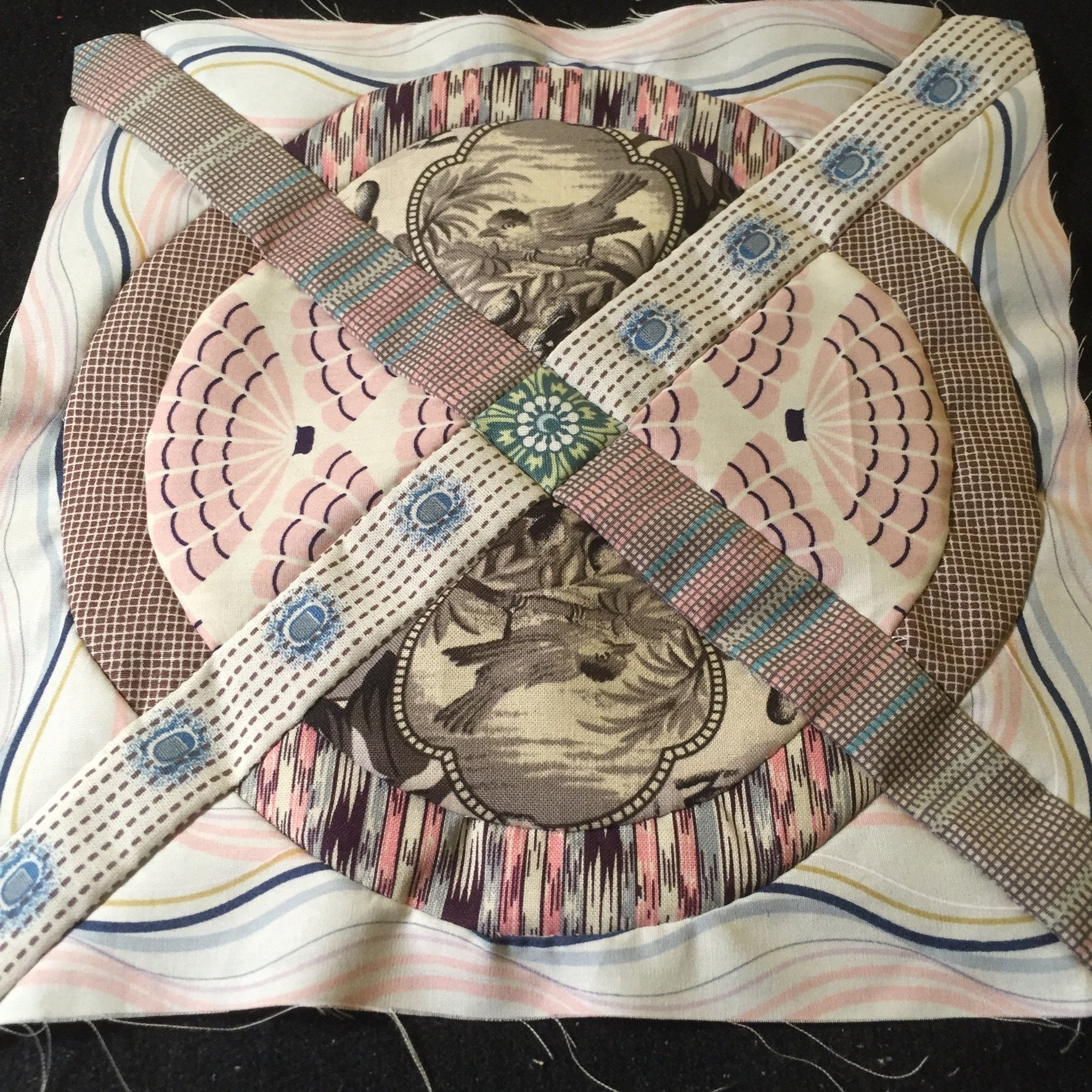 Msg Tile Tripping Pattern and Template Set | Etsy Australia