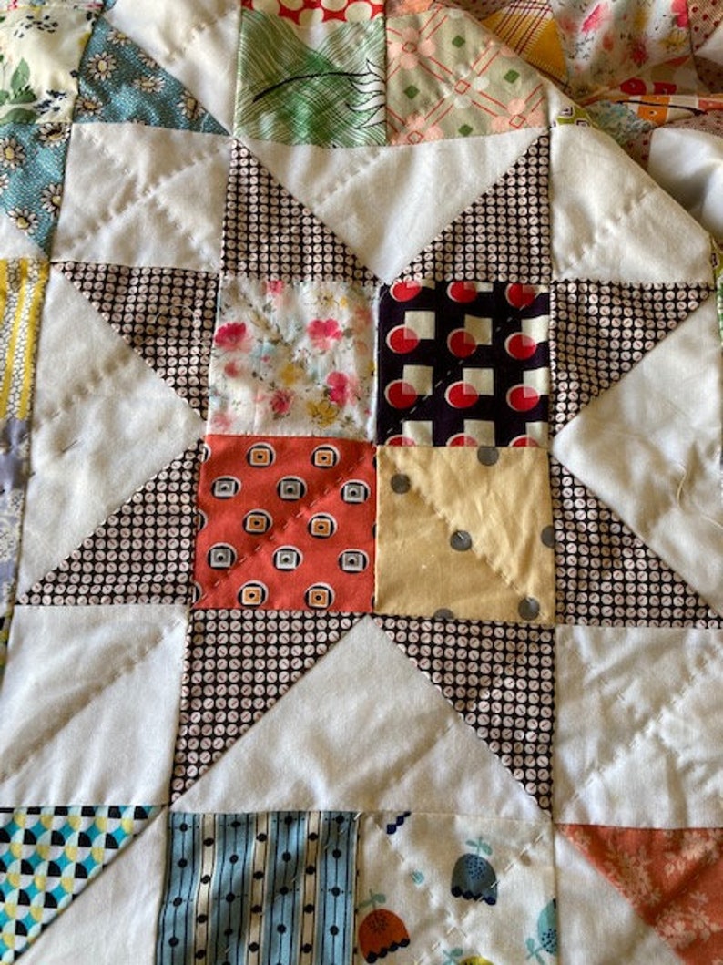 Ab Digital Cv A Brighter Star Quilt Pattern | Etsy