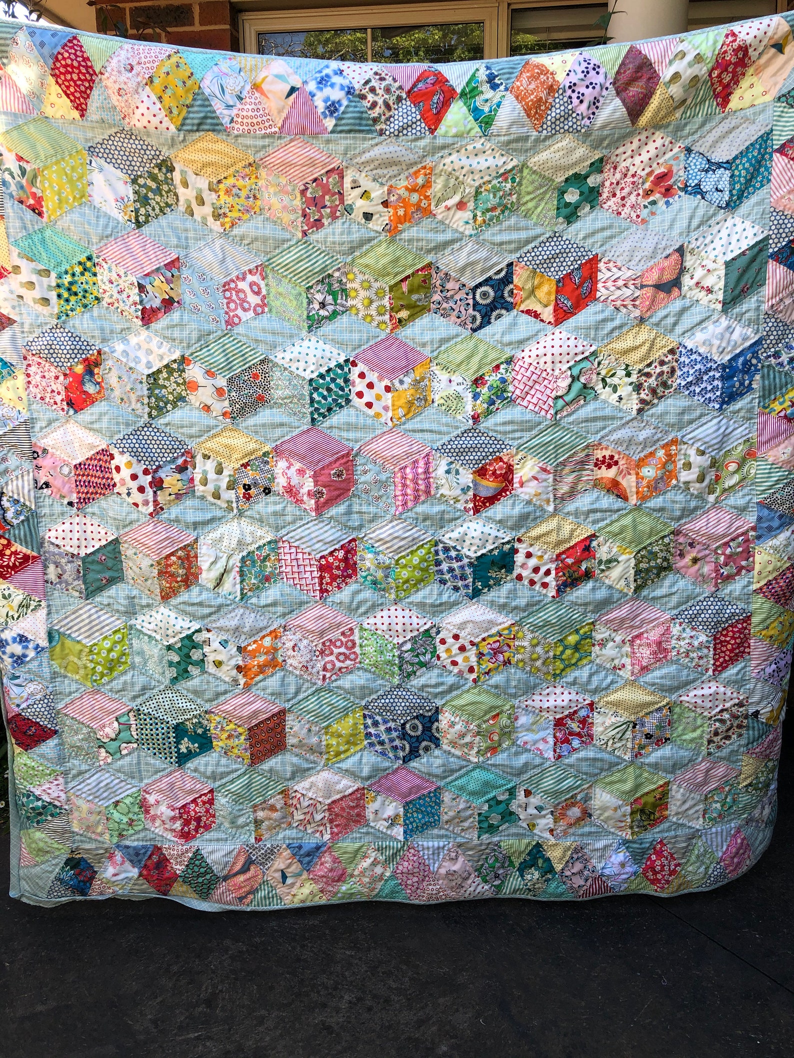 Cv Breeze Quilt Pattern and Template - Etsy