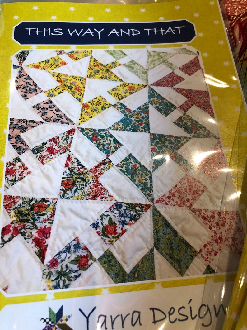 Cv This Way and That Quilt Pattern - Etsy