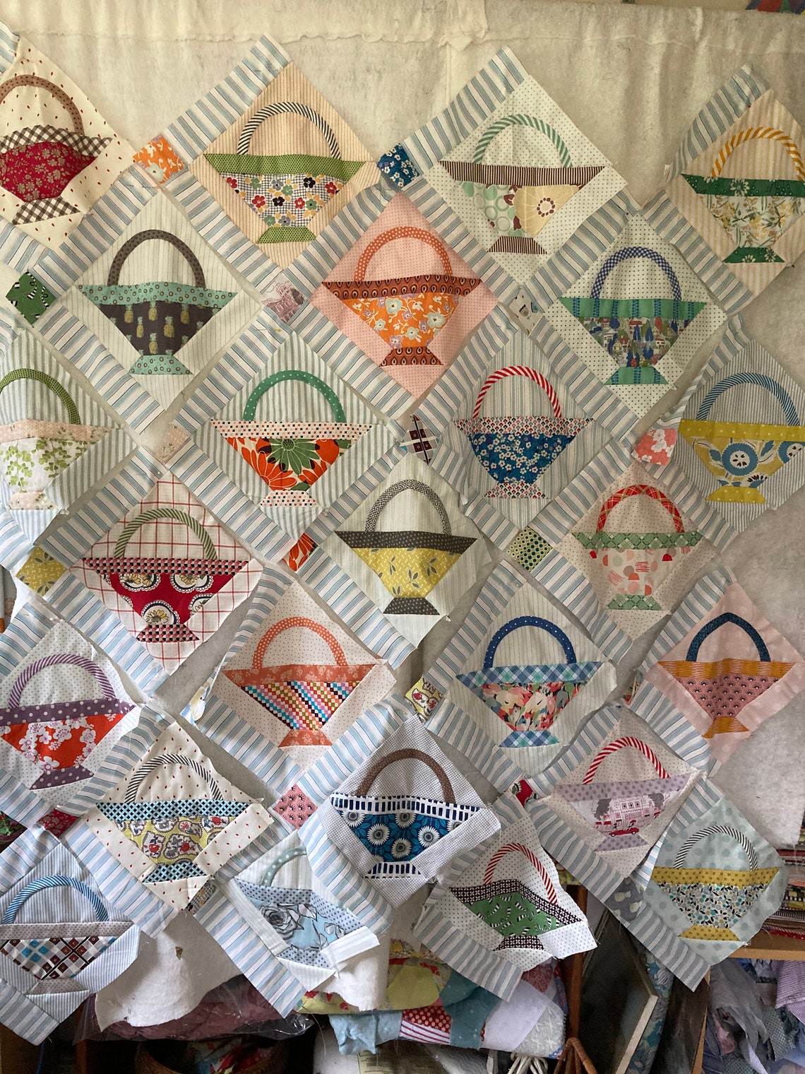 Cv to Market to Market Quilt Pattern by Christine Vlasic - Etsy