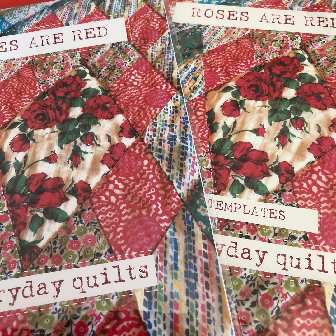 Sb Roses Are Red Quilt Pattern - Etsy