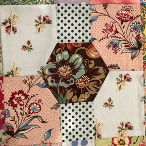 Ab Digital B Flower Bed Quilt Pattern by Broderie PDF File - Etsy