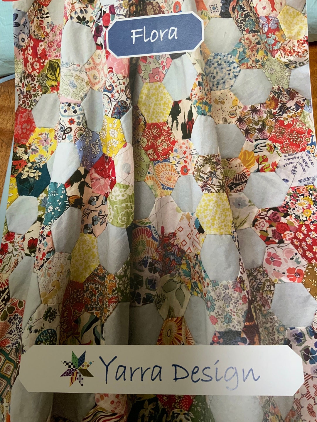 Cv Flora Quilt Pattern From Christine Vlasic - Etsy