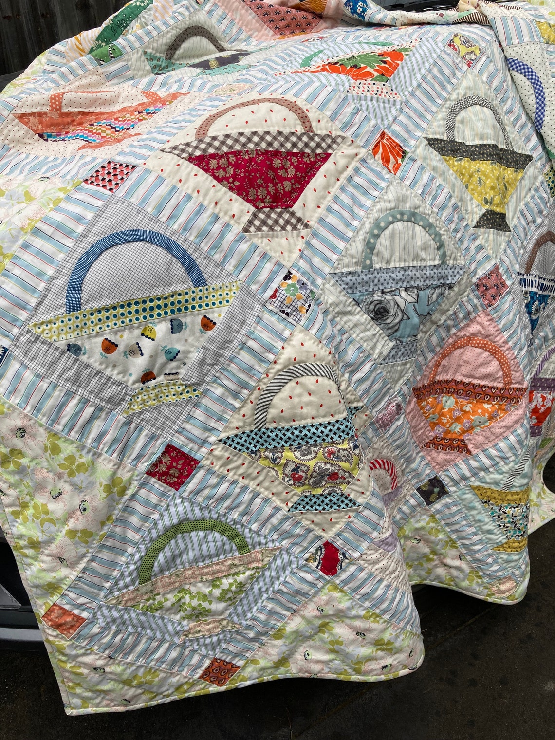 Cv to Market to Market Quilt Pattern by Christine Vlasic - Etsy