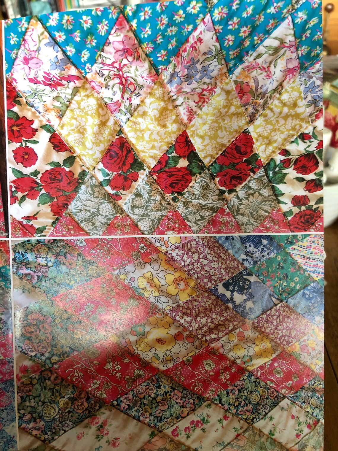 Ab Digital Sb Roses Are Red Quilt Pattern by Sandra Boyle PDF - Etsy