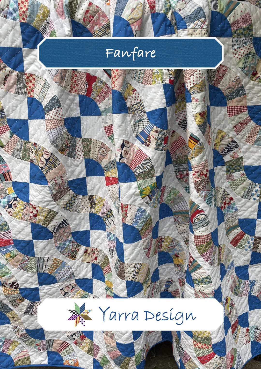 Cv FANFARE Quilt Pattern by Christine Vlasic - Etsy