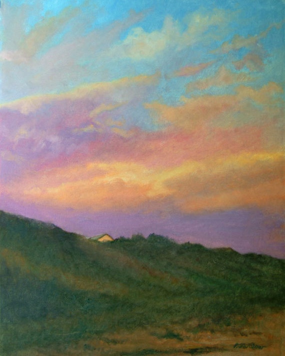 Cape Cod Truro Sunset Cape Cod Art Landscape Art Cape Cod - Etsy