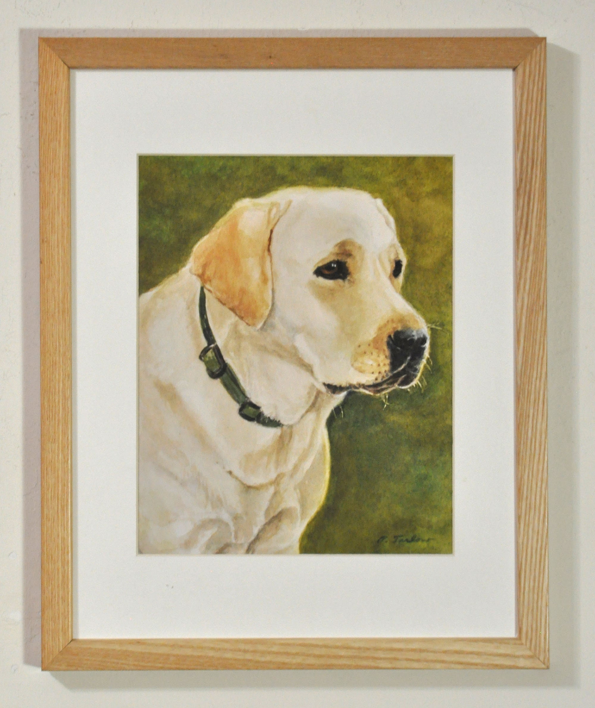 Yellow Labrador Retriever Print Labrador Portrait Labrador | Etsy