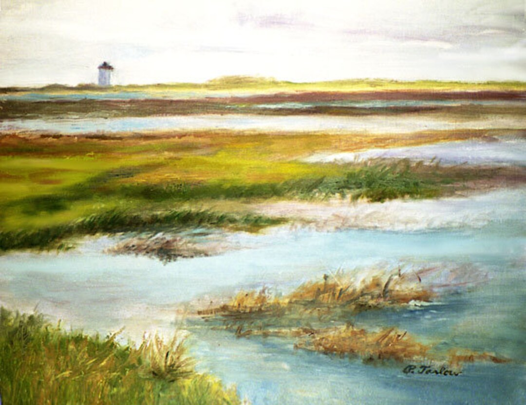 Cape Cod Art Provincetown Landscape Print Cape Cod Oil - Etsy