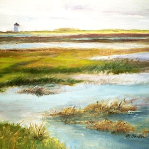 Cape Cod Art Provincetown Landscape Print Cape Cod Oil - Etsy