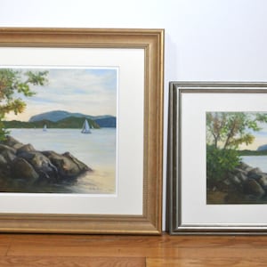 Croton Landing Shoreline Art, Hudson River Art Print, Hudson From ...