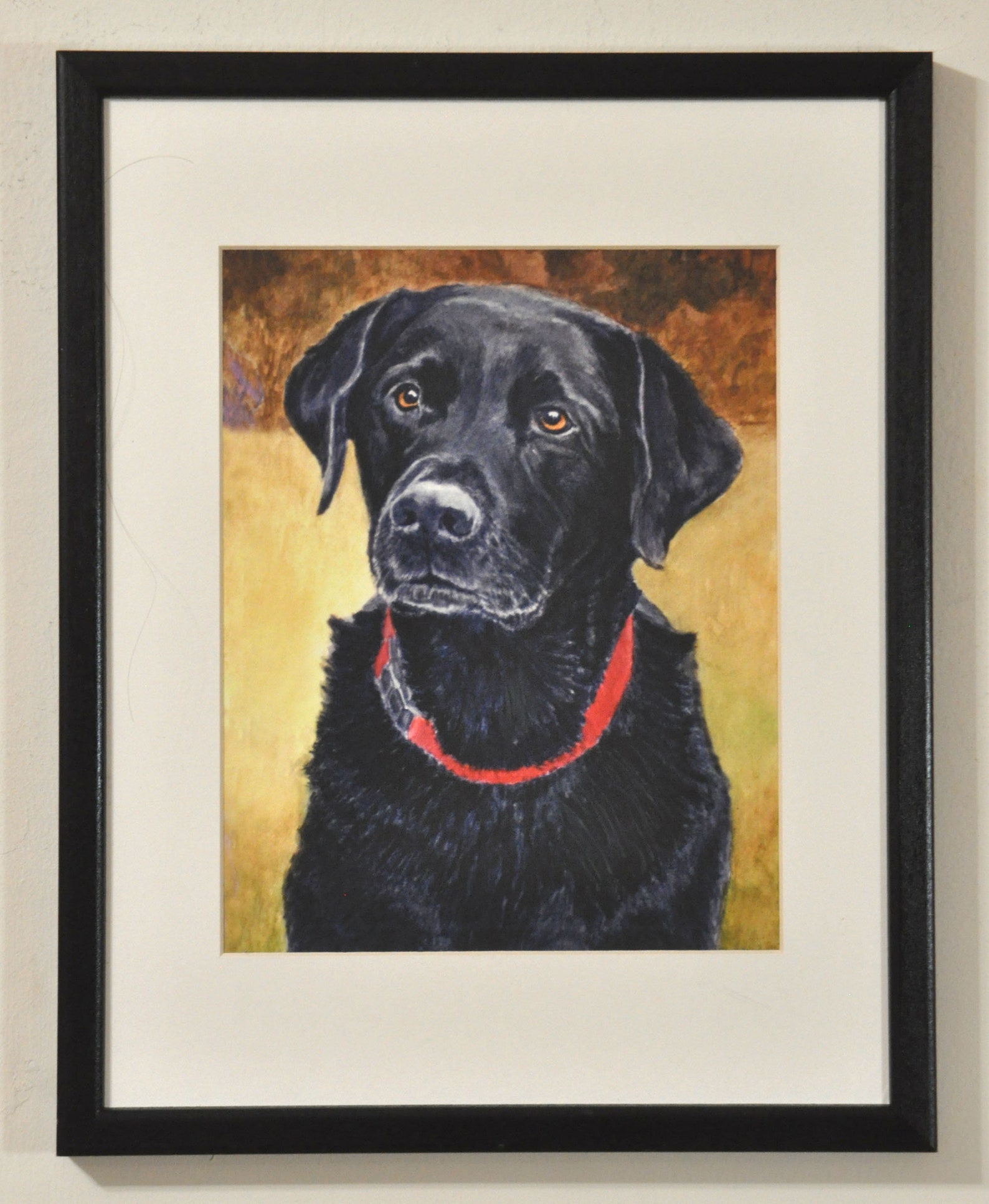 Black Labrador Retriever Art Print Labrador Retriever | Etsy