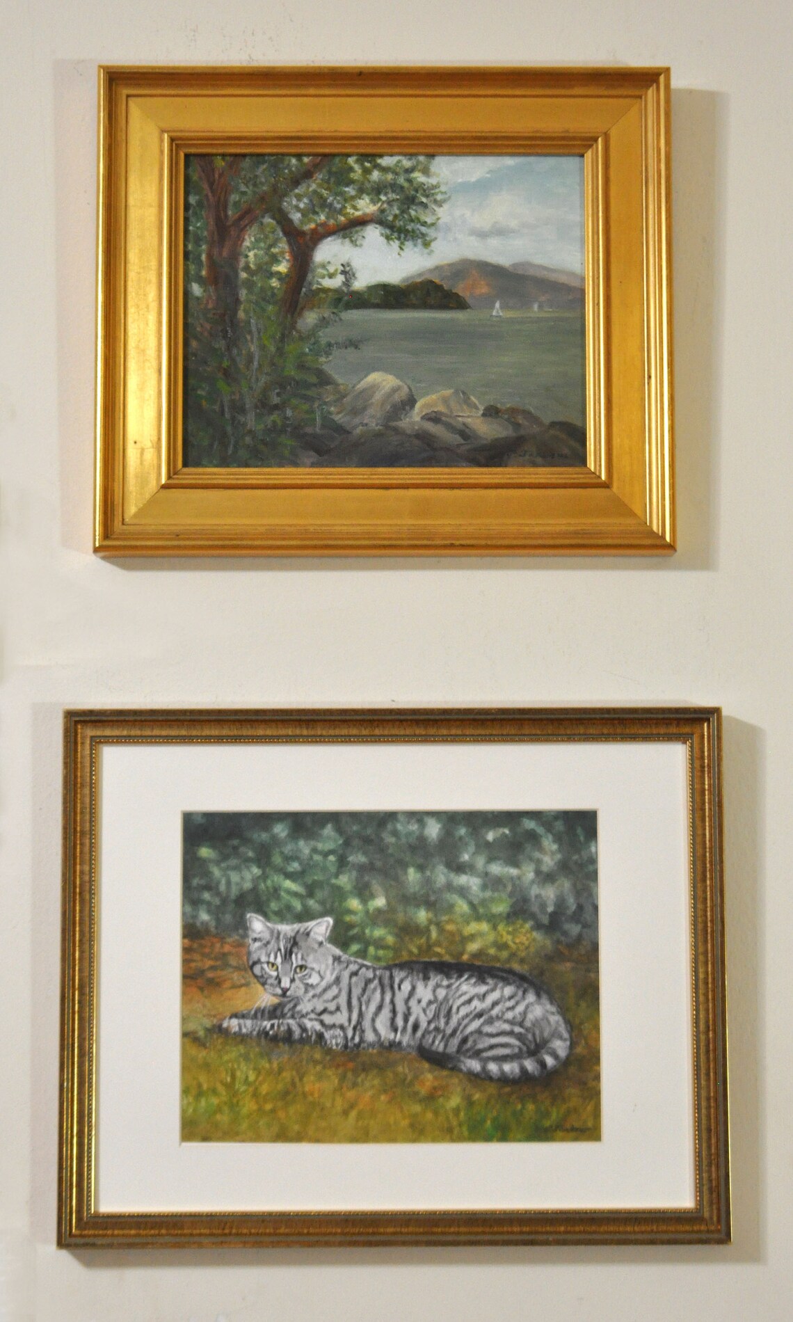 Tabby Cat Art Print Tabby Cat Watercolor Tiger Striped Tabby | Etsy