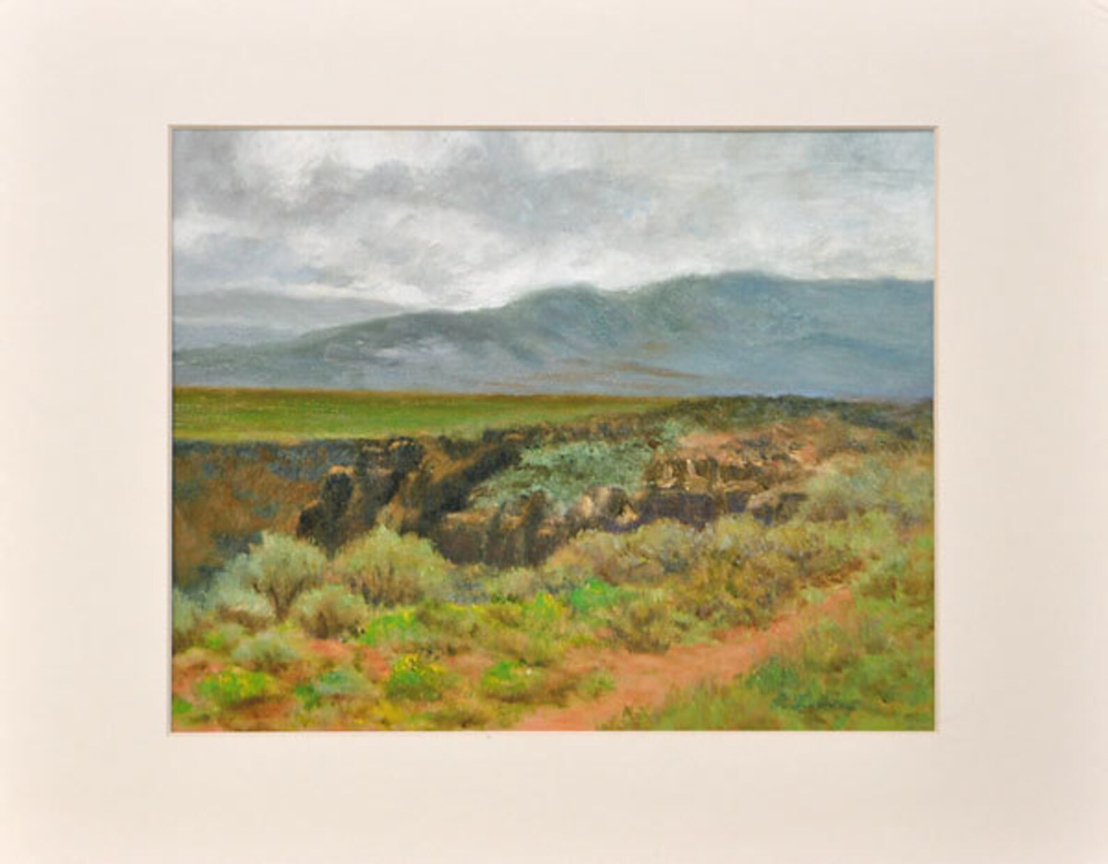 New Mexico Art Print Southwest Landscape Rio Grande Gorge - Etsy