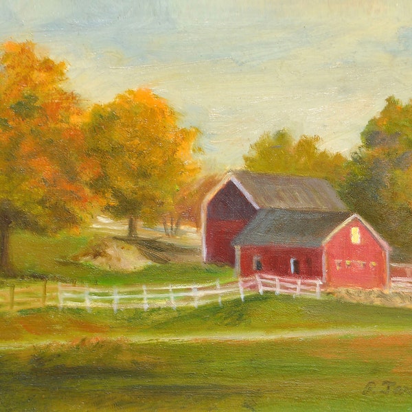 Red Barn Art - Etsy