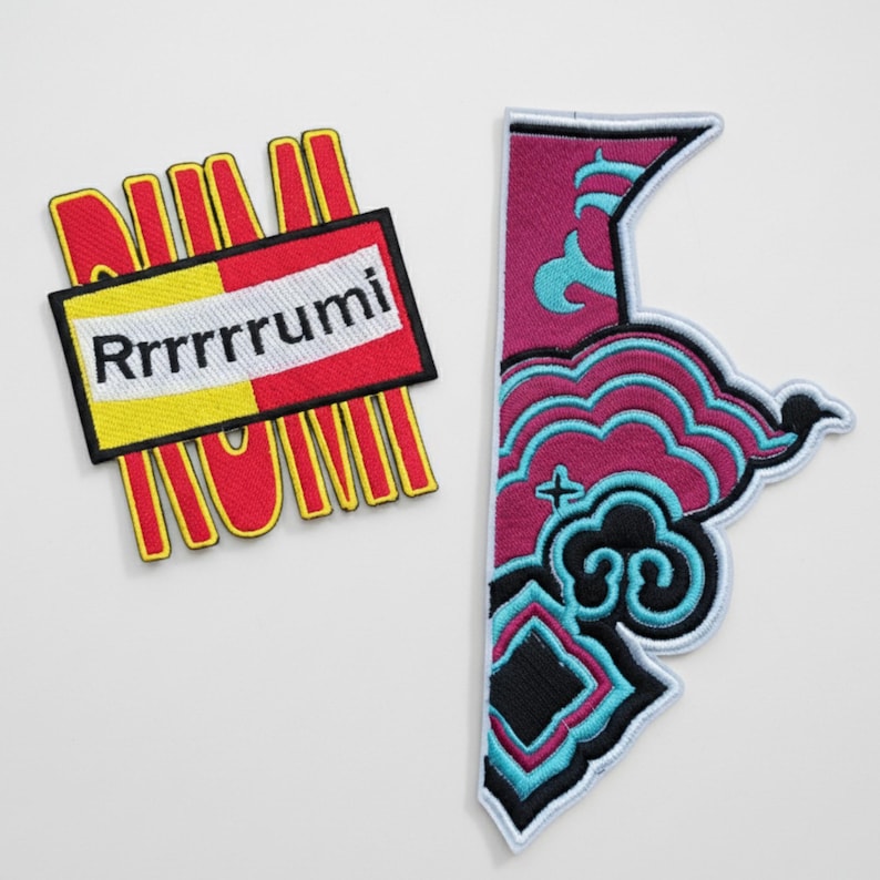 Kpop Demon Hunters Patches : Rumi Jacket Patch Set, Anime Iron-on ...