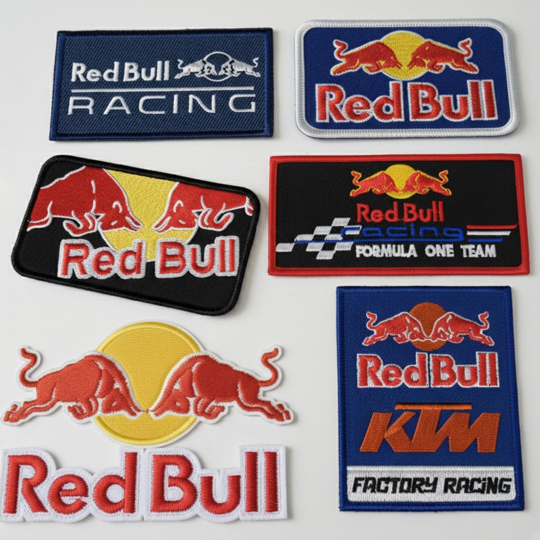 Energy Drink Racing Team Patches | Motorsport Iron or Sew on Patch ...