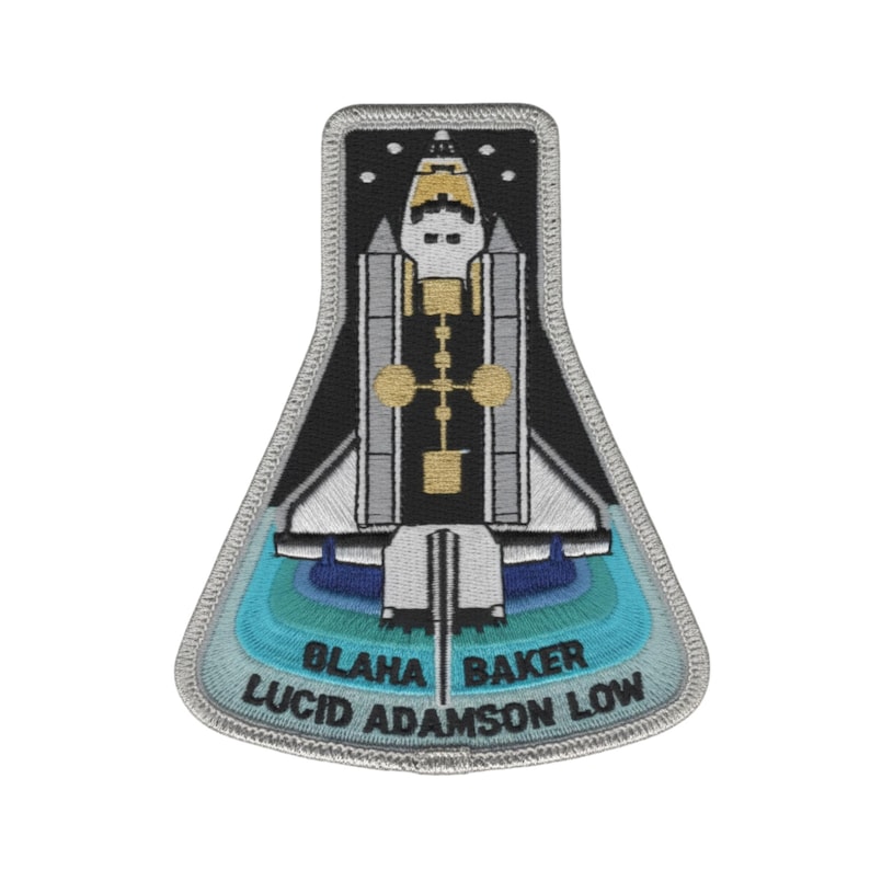 NASA Embroidered Patch Set: Space Shuttle, Apollo 11 Iron/sew on ...