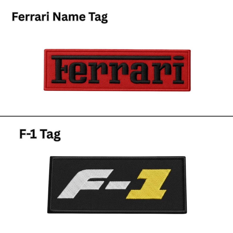 Motorsport Racing Patch: Embroidered Iron-on or Sew-on for Jacket or ...
