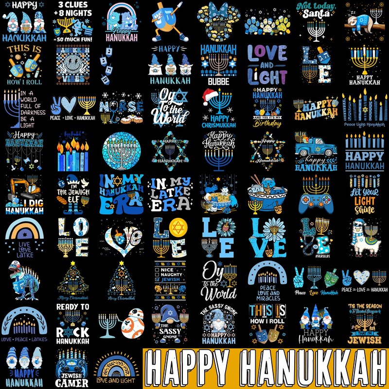 Happy Chanukah Images - Etsy