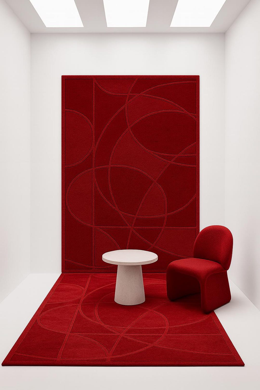 Nordic Custom Tufted Knots Tapis - Aesthetic Teppich for Living Room ...