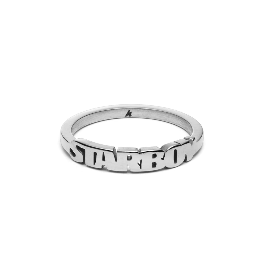 The Weeknd 'starboy' Ring • Album Inspired Jewelry Gift • Ring for ...