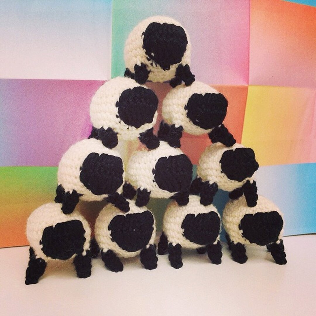 Crochet Sheep Pattern, Amigurumi Pattern, Crochet Toy Pattern, Crochet ...