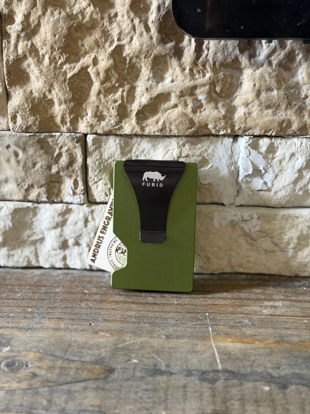 Personalizable Furid Minimalist Wallet With Money Clip - Etsy