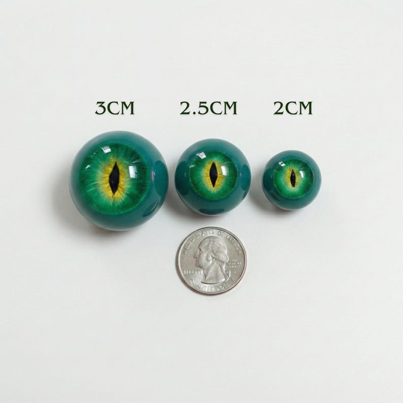 Dragon Eye Prop Realistic Fake Eyeball No Chain 3D Magic Stage Cosplay ...