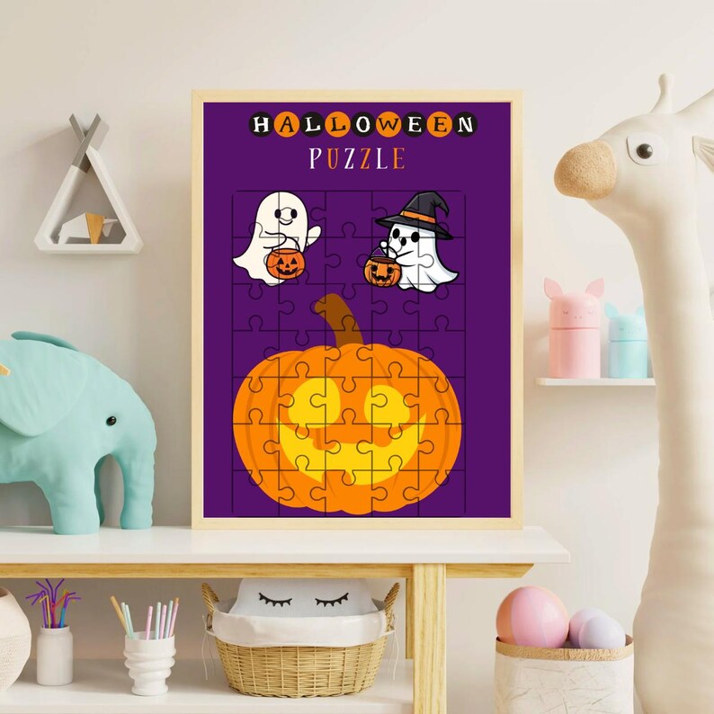 Halloween Children's Activity Set - Etsy