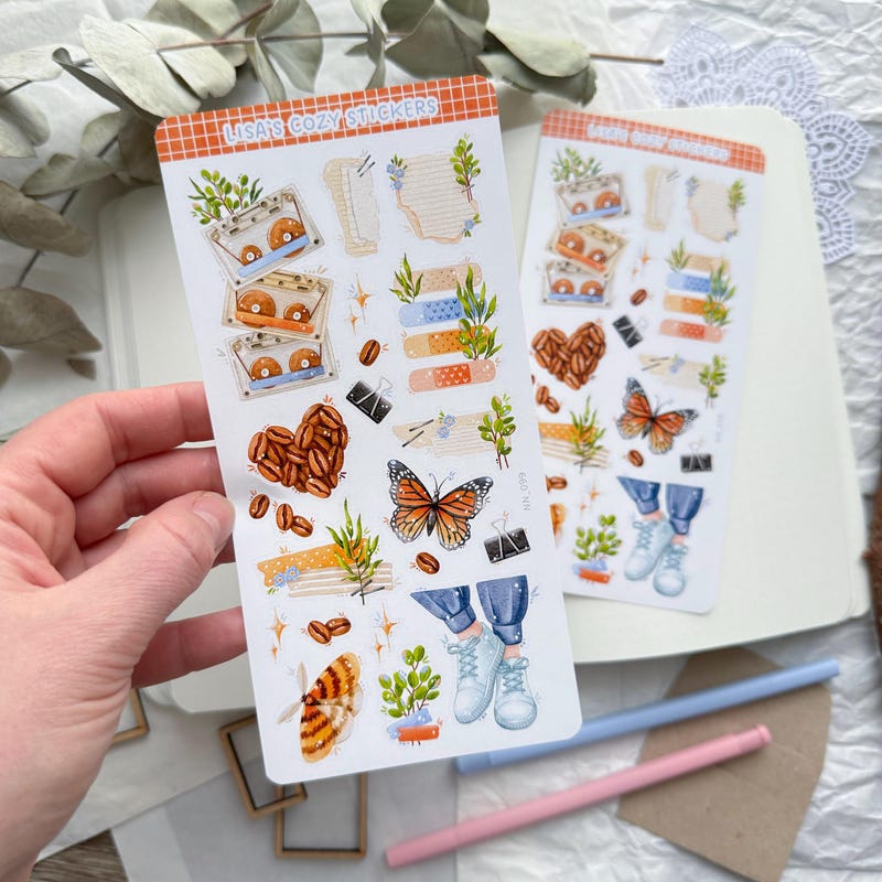 LisasCozyStickers - Etsy
