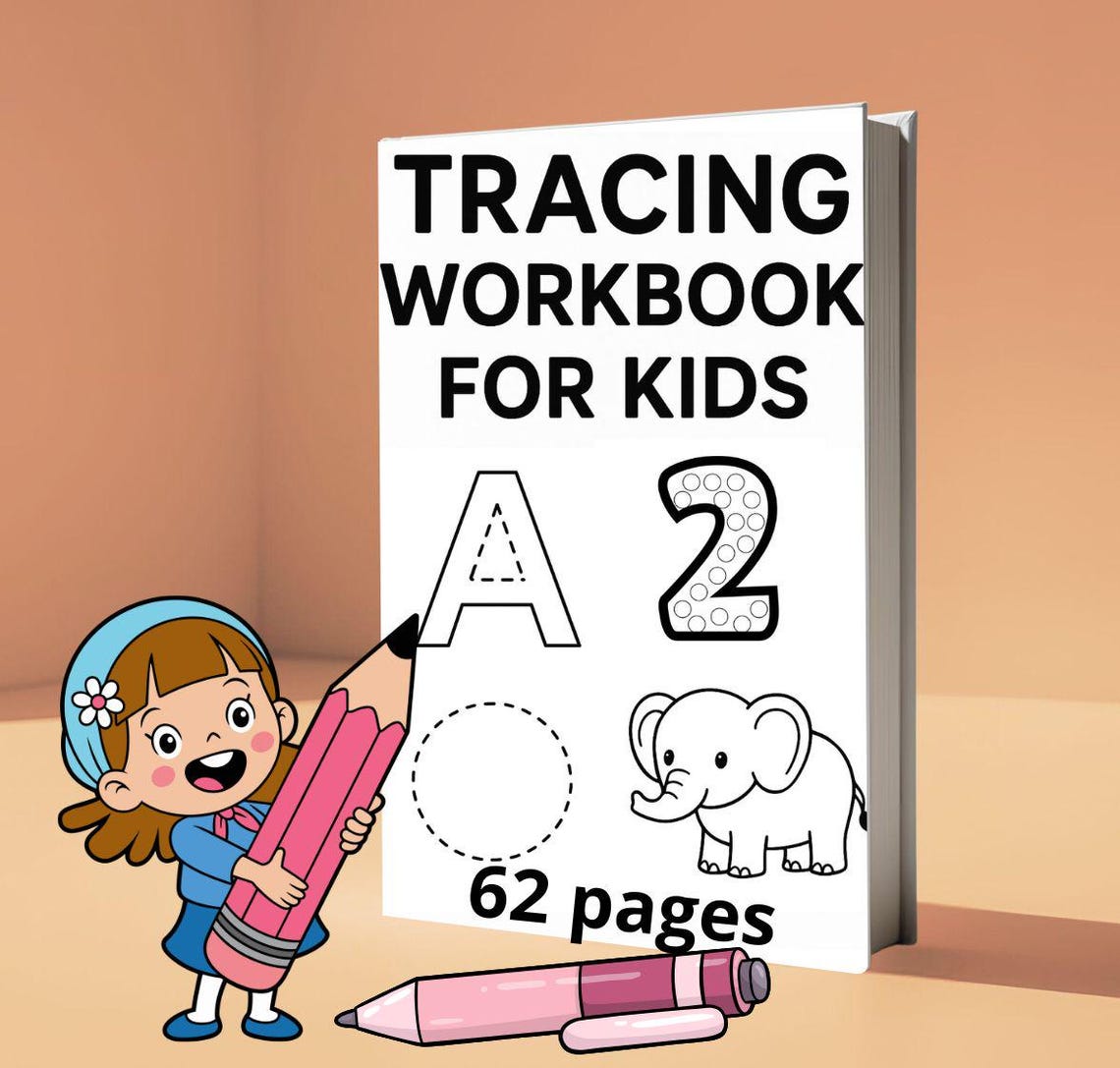 Kids Tracing Worksheets | Letters, Numbers, Shapes, Dot-to-dot & Color ...