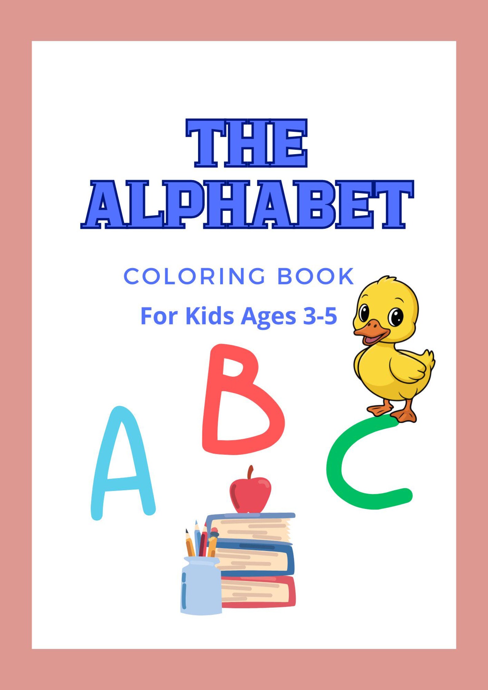 Alphabet Coloring Book for Kids – Printable A-Z Learning Pages (digital ...