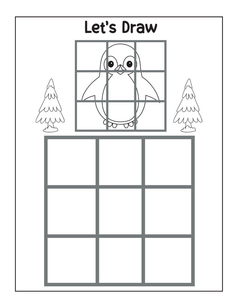 Winter Activity Book for Kids, Coloring, Mazes, Build a Snowman, Word ...