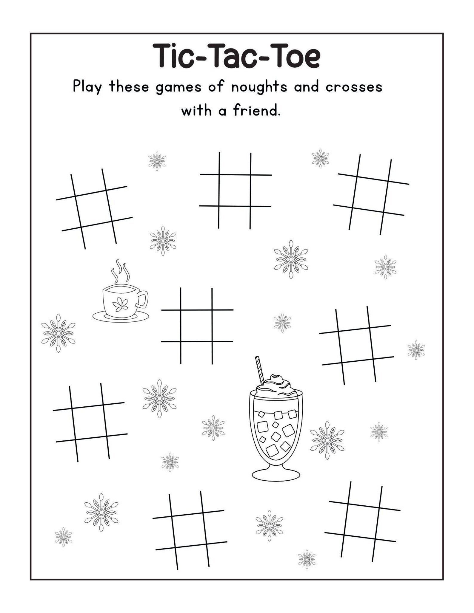 Winter Activity Book for Kids, Coloring, Mazes, Build a Snowman, Word ...