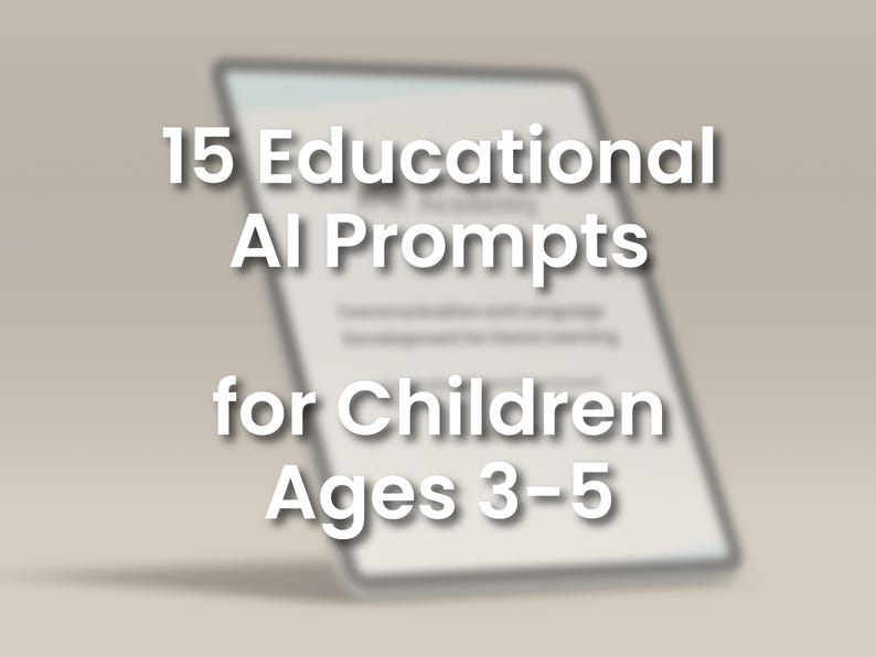 EYFS Literacy Prompts: Preschool Reading & Writing (digital Download ...