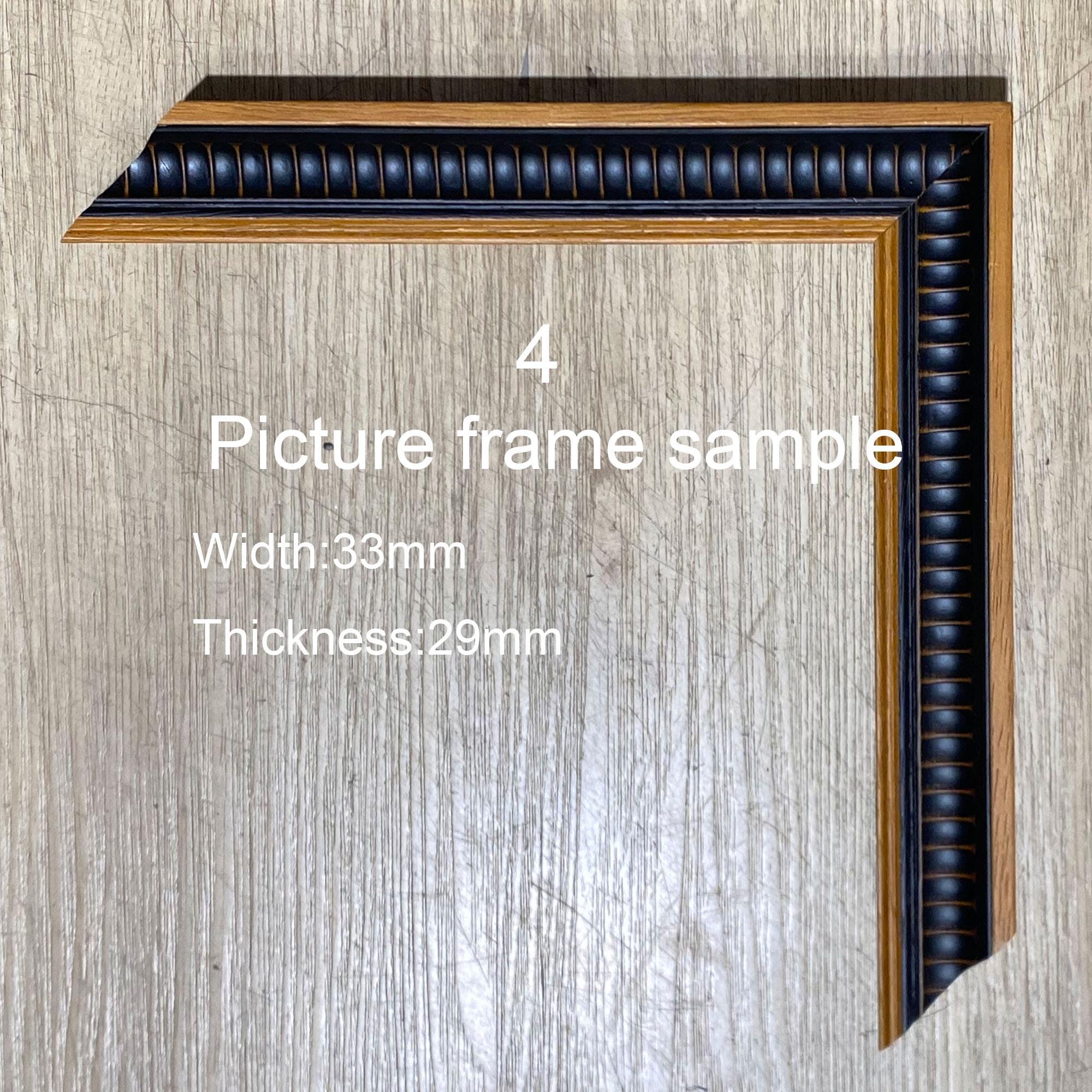 Custom Art Frame Upgrade, Wooden Frame Decor - Etsy