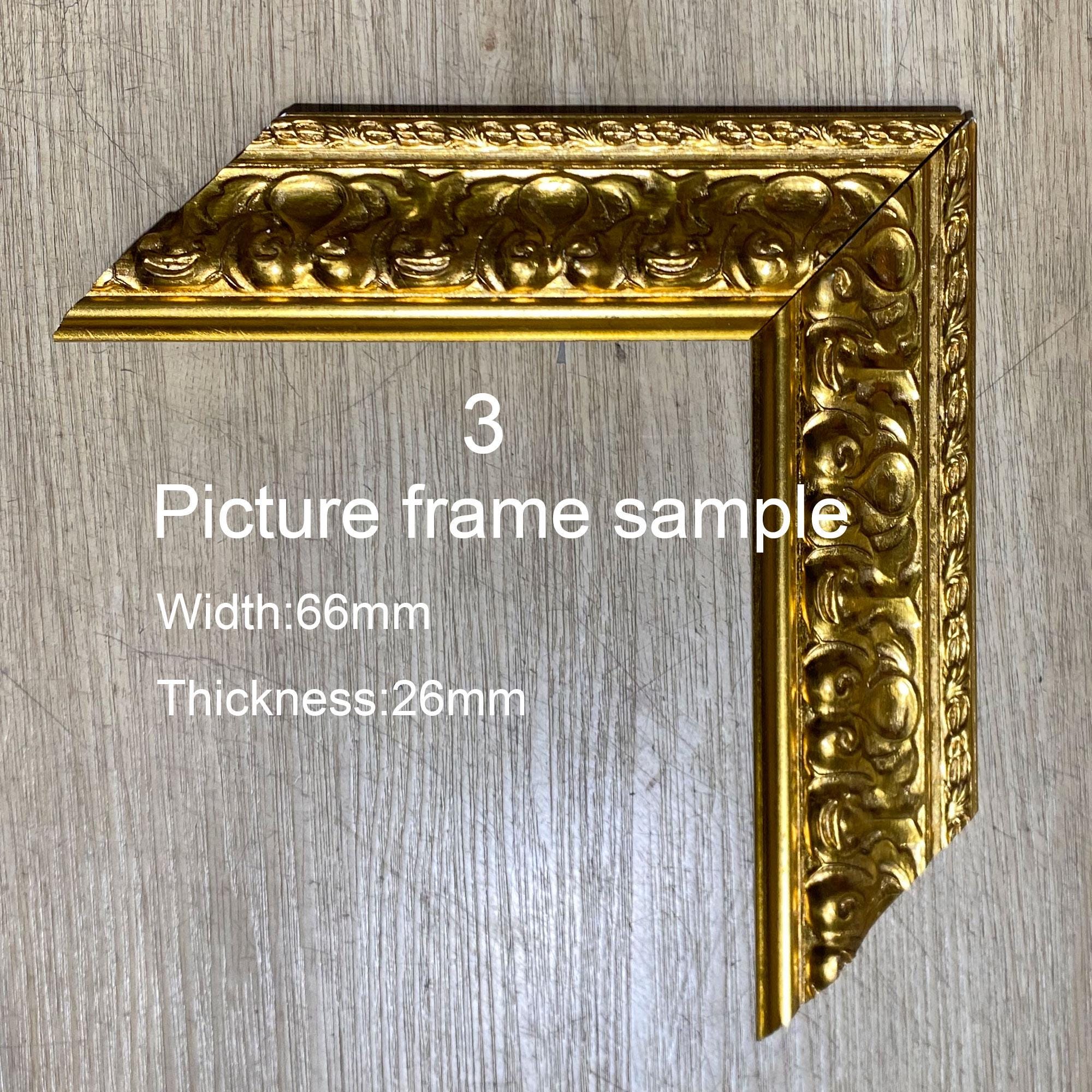 Custom Art Frame Upgrade, Wooden Frame Decor - Etsy